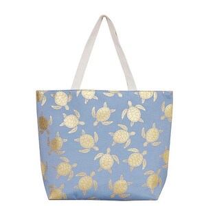Sea Turtle Beach Bag Tote Handbag Canvas Bag Travel Tote Vacation Bag ...