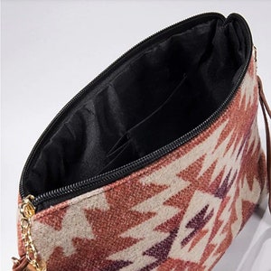 Aztec Print Crossbody Bag Handbag Wristlet Clutch Boho Navajo Boho ...
