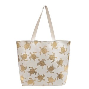 Sea Turtle Beach Bag Tote Handbag Canvas Bag Travel Tote Vacation Bag ...