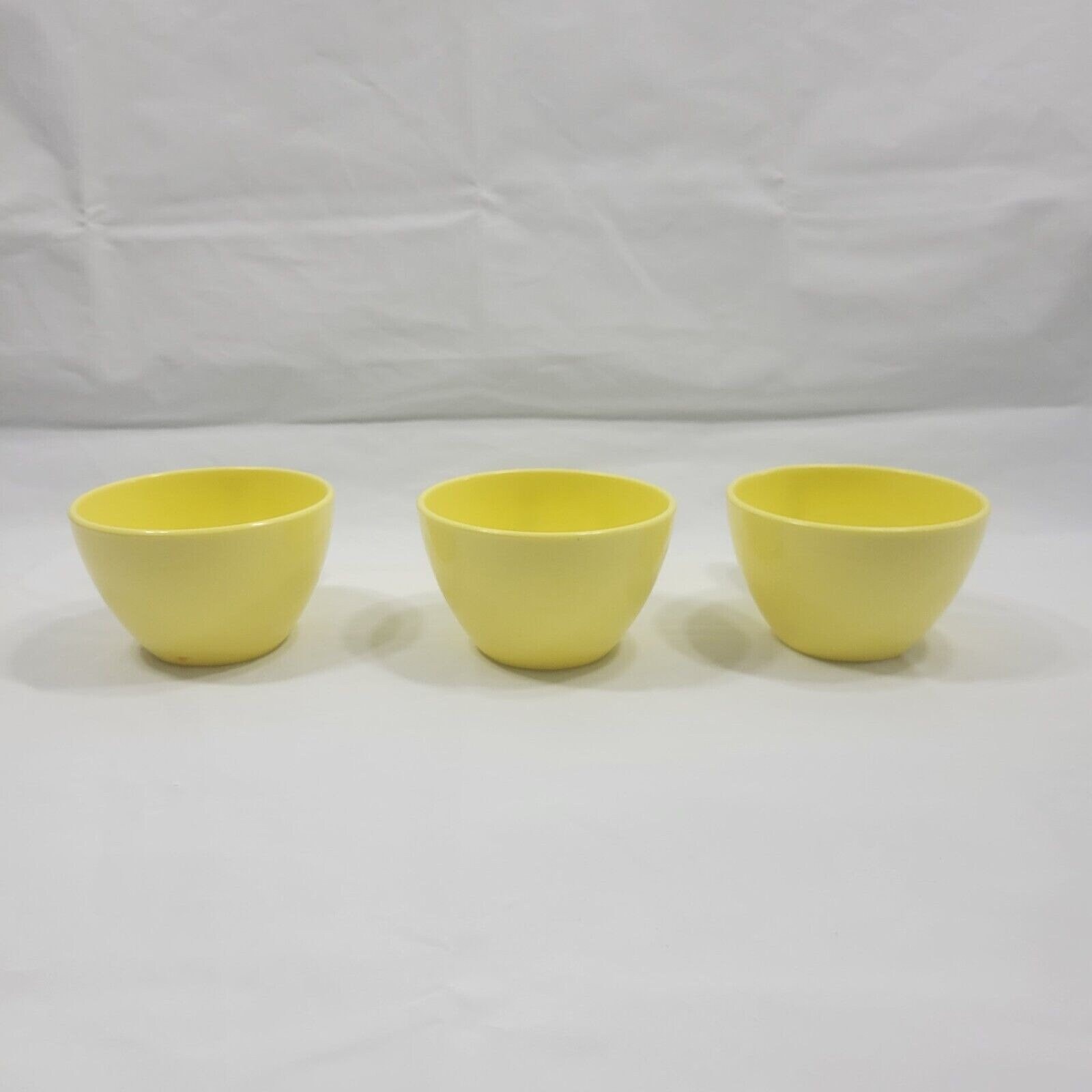 Vintage Windsor Melmac Coffee Cups Yellow Plastic USA Pretend Play Set ...