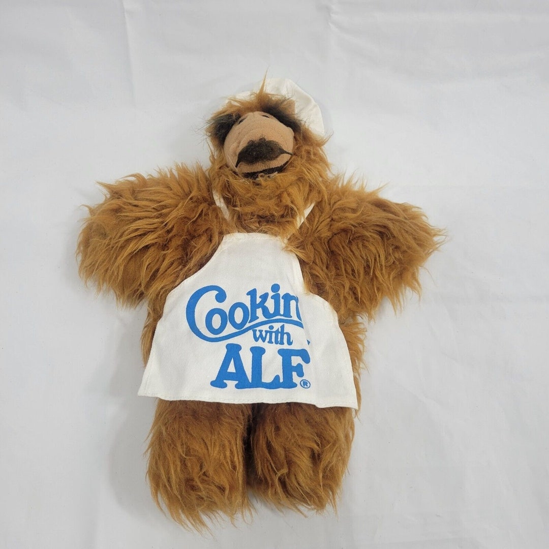 Vintage 1988 Cooking With Alf Hand Puppet Plush Stuff Animal - Etsy