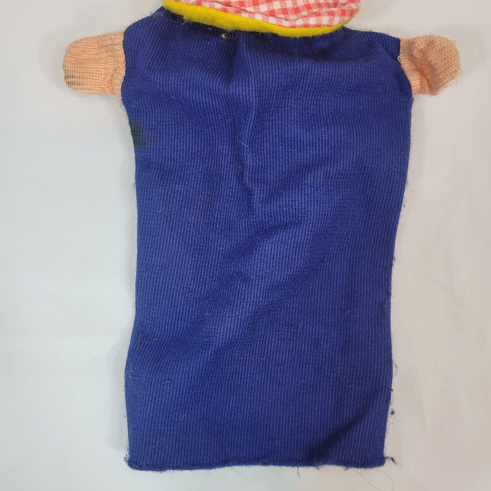 Vintage Pinocchio Puppet Hand Painted Wooden Face Yellow Hair - Etsy