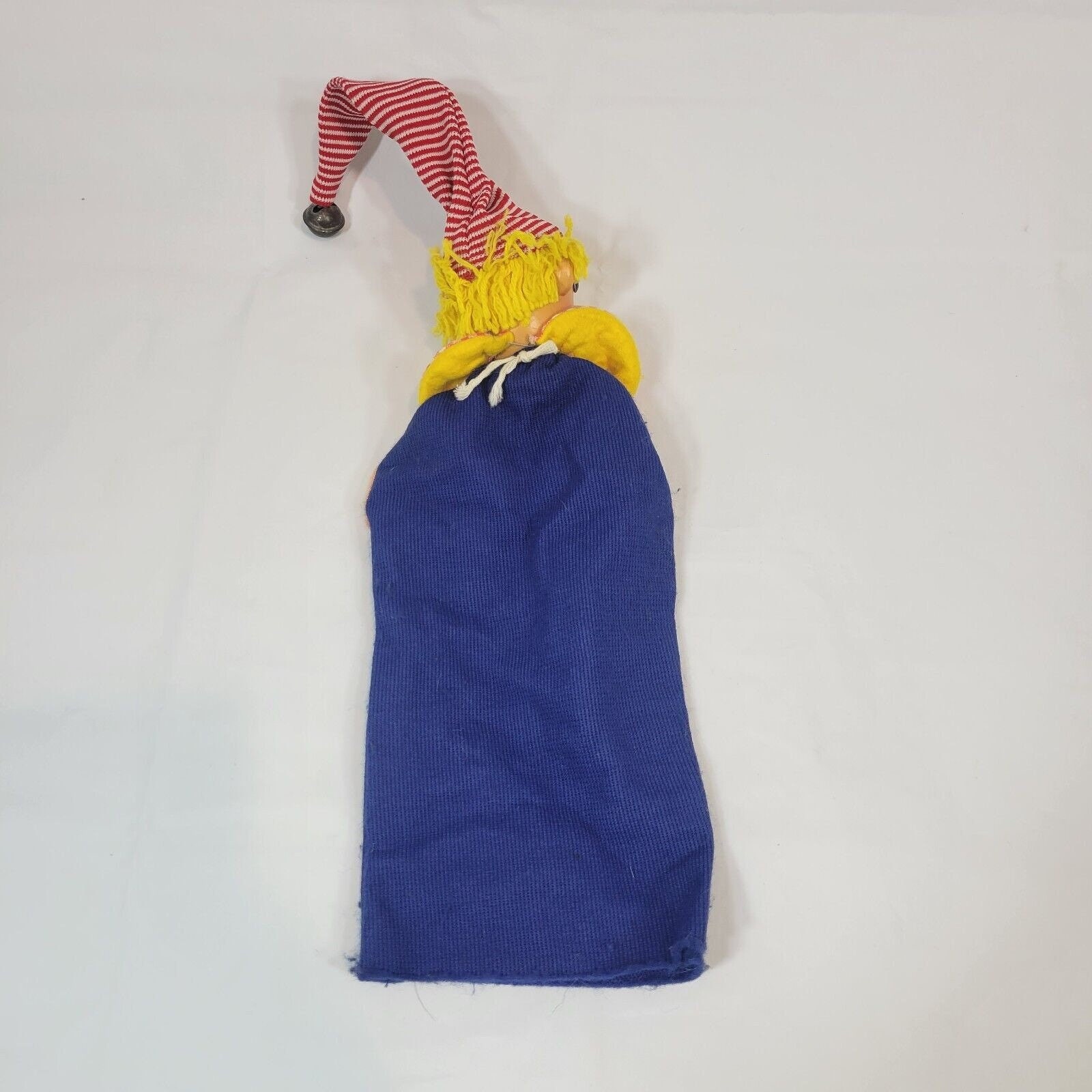 Vintage Pinocchio Puppet Hand Painted Wooden Face Yellow Hair - Etsy