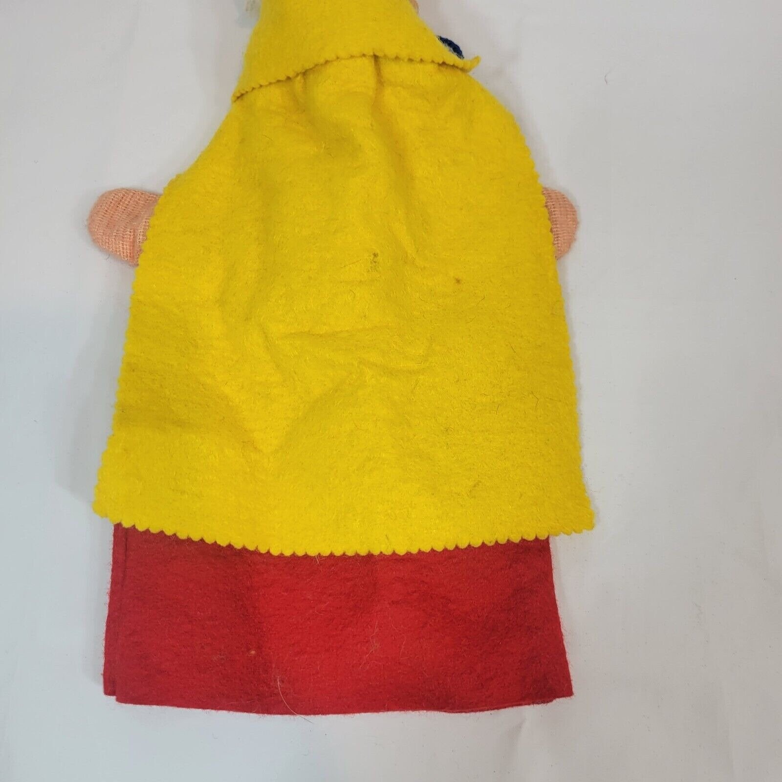 Vintage King Hand Puppet Wood Hand Painted Face Felt Body Play Puppetry ...