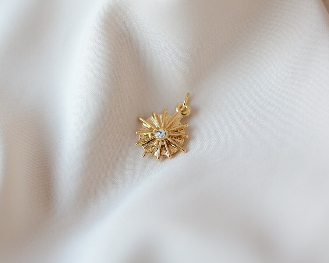 Sunbeam Pendant Waterproof Sun Add on Charm Star Pendant Sun Jewelry ...