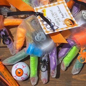Kids Halloween Party Favors, Halloween Classroom Favor, Halloween ...