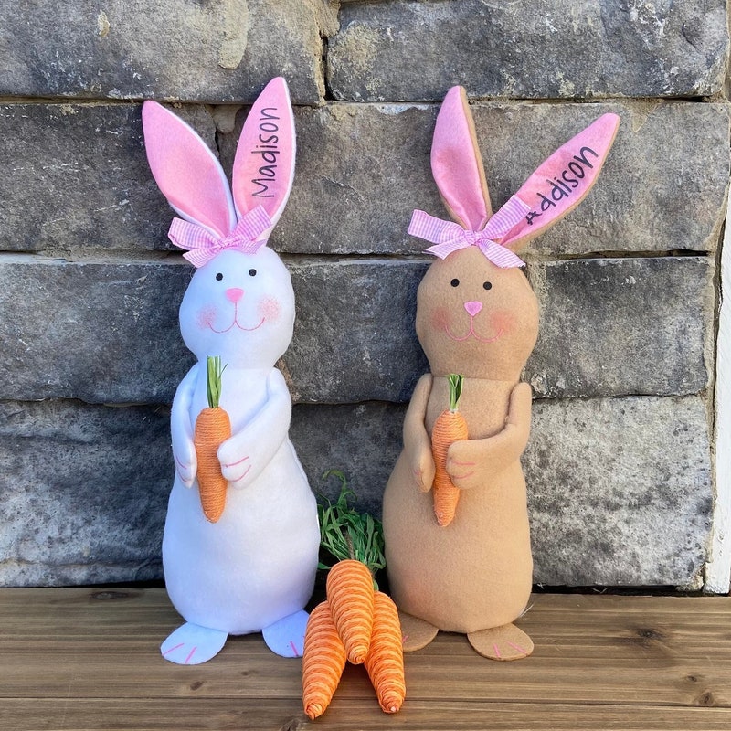 Easter Bunny Plush - Etsy