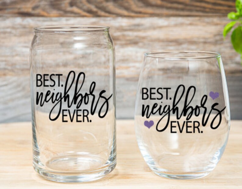 Gift for Neighbors Best Neighbor Gift Best Neighbors Ever - Etsy