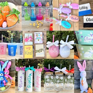 Easter Gift for Kids Personalized Easter Treat Bags Easter - Etsy