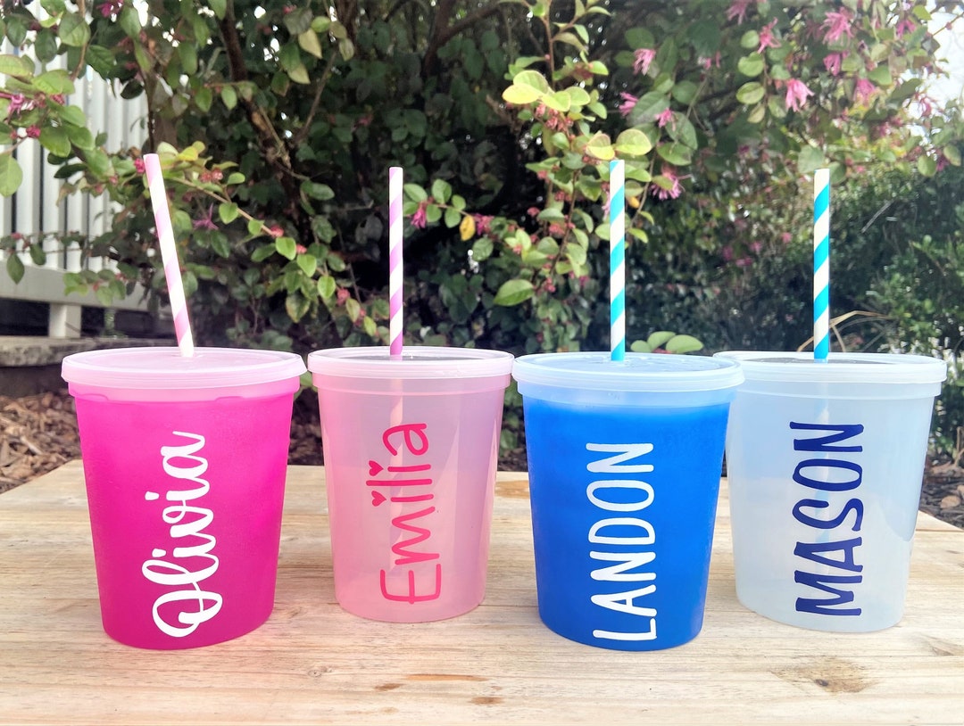 Color Changing Cups Personalized Color Changing Cups Beach - Etsy
