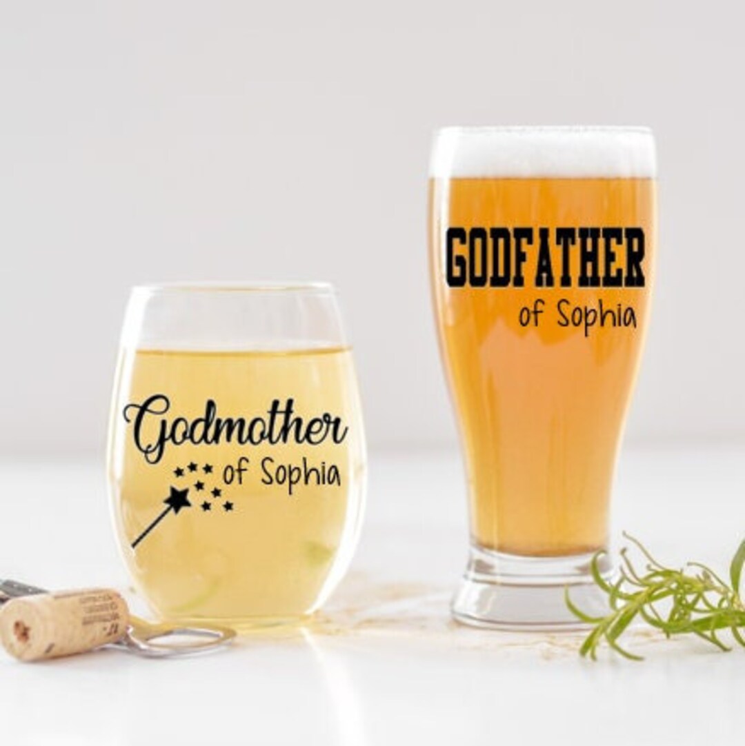 Godparents Gift, Godmother Personalized Gift, Godparent Gift Baptism ...