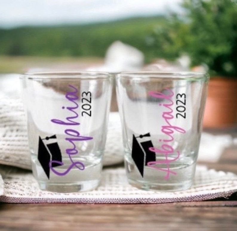 Graduation Favors Graduation Shot Glasses Class of 2023 - Etsy