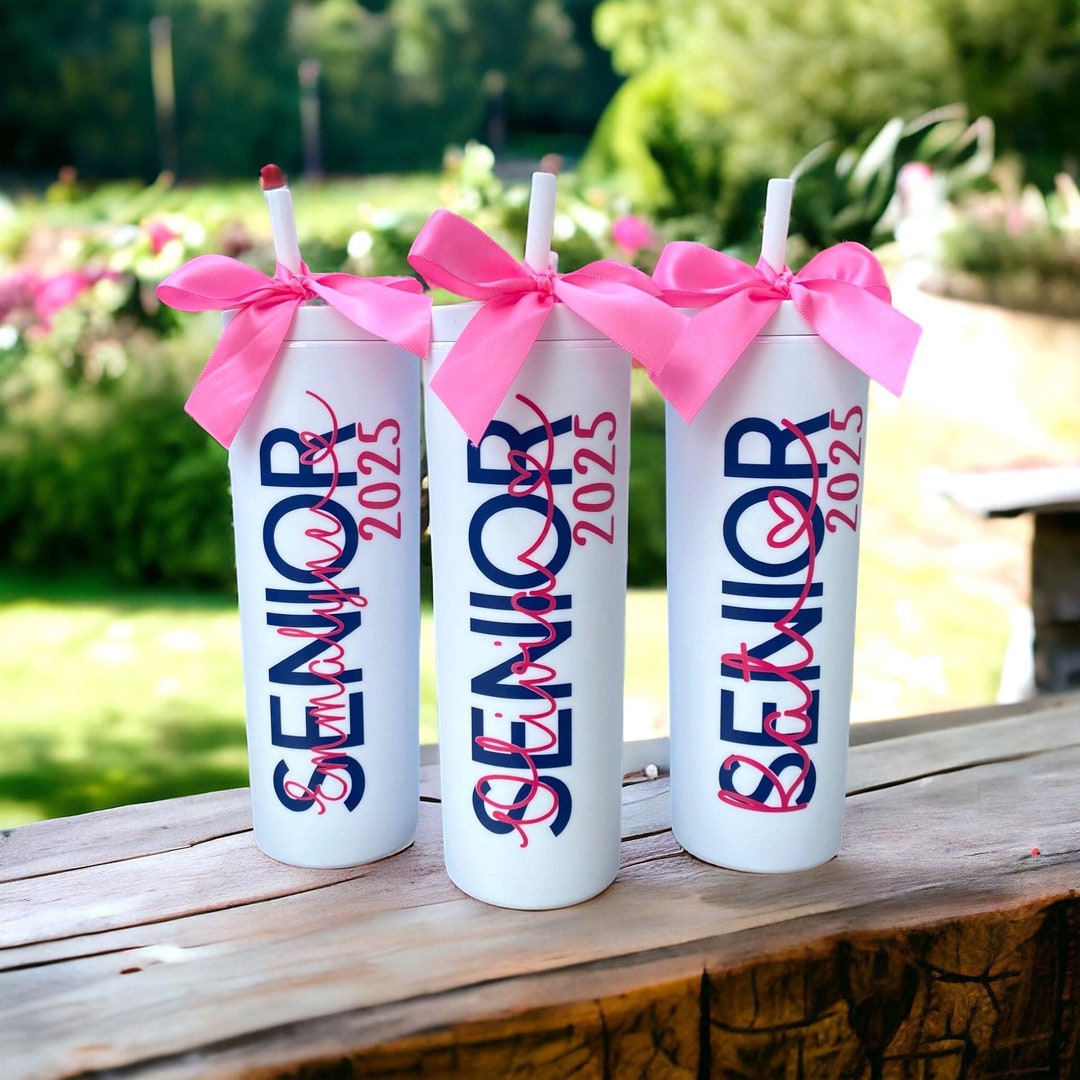 Senior 2025 Tumbler, Graduation Tumblers, 2025 Senior, Class of 2025 ...