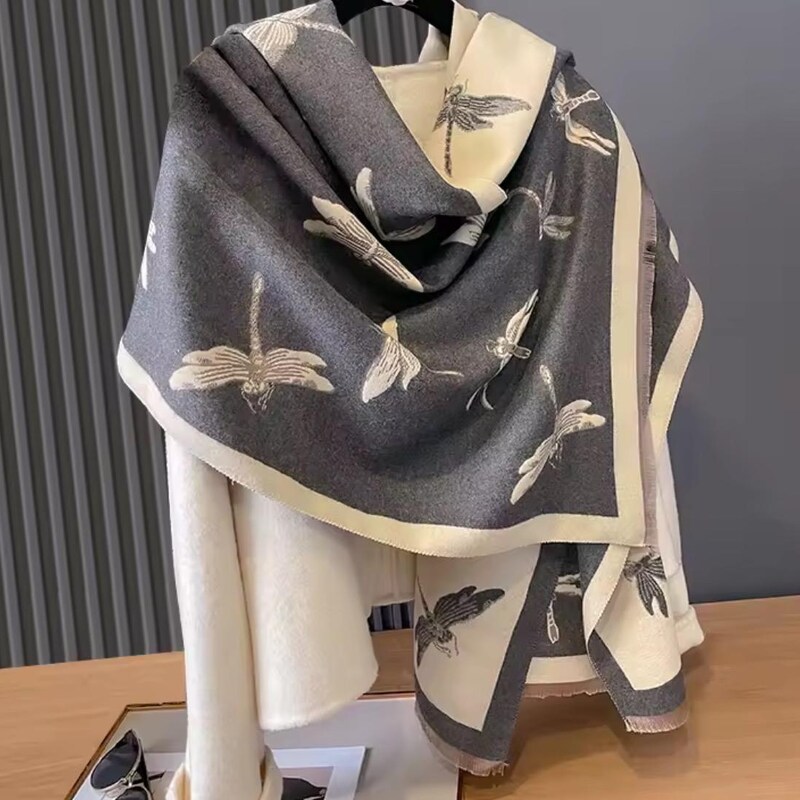 Dragonfly Scarf - Etsy UK