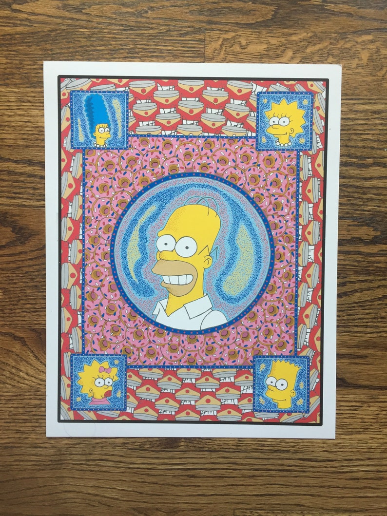Simpsons Mandala - Etsy