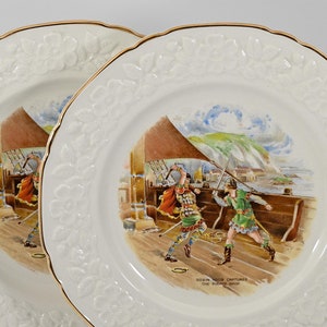 1930s Two ROBIN HOOD Colectible Plates Maddock England - Etsy