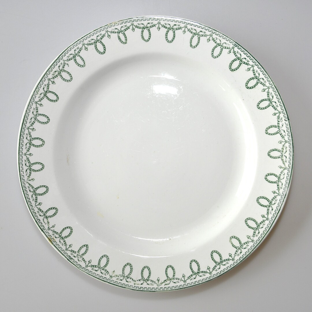 1940s St AMAND Vintage Porcelain Plate France - Etsy