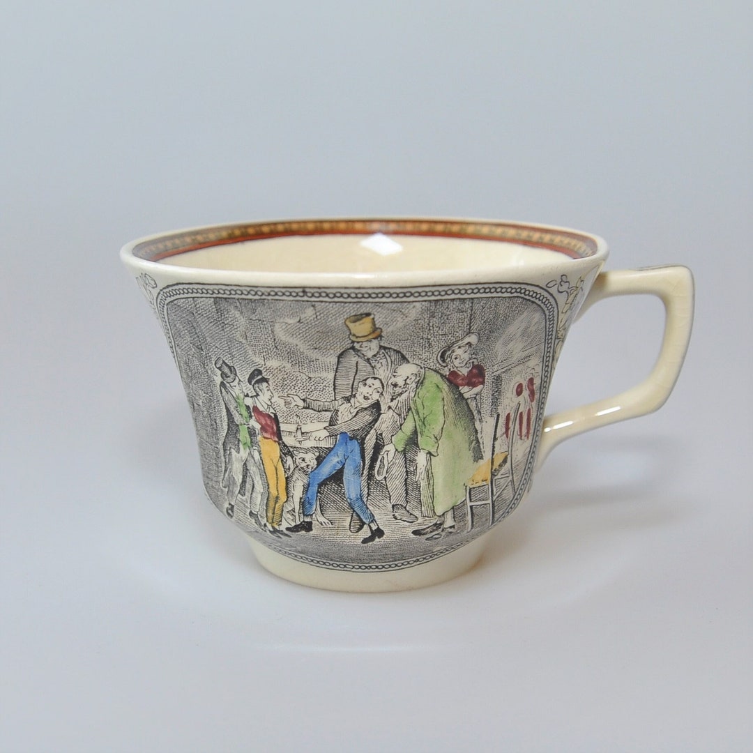 Vintage Cups CHARLES DICKENS NOVELS Adams Tunstall England 1960s - Etsy