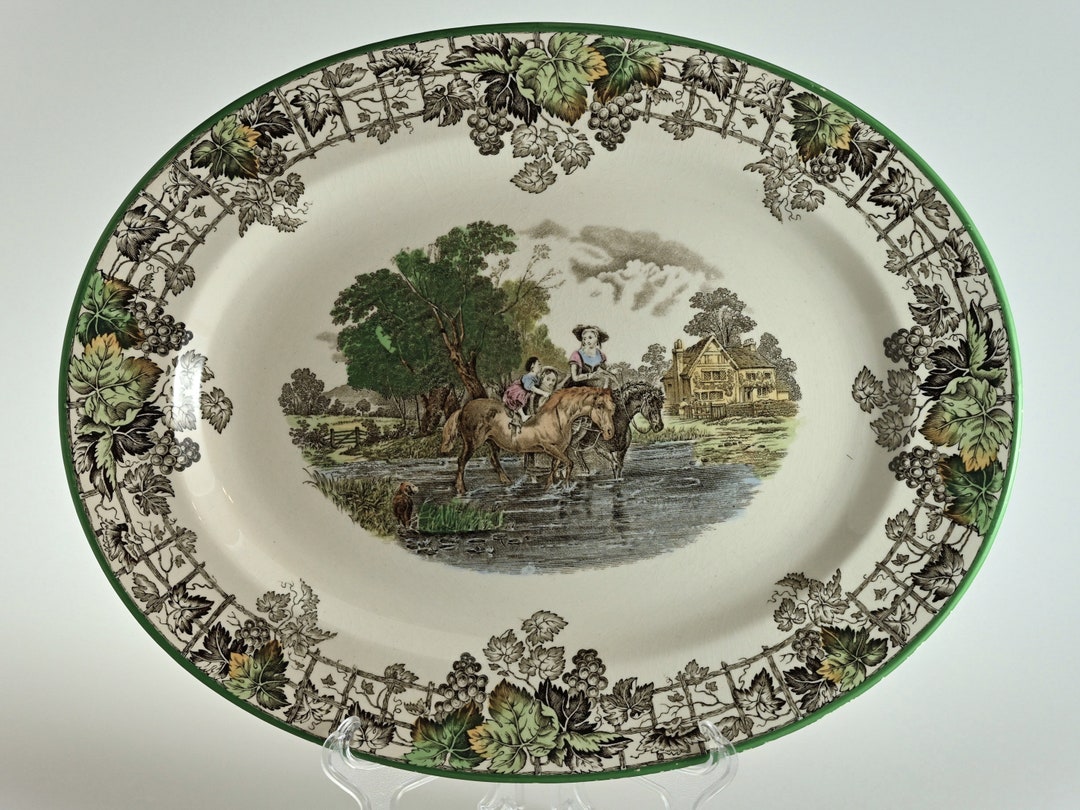 BYRON Large Vintage Collectible Plate - COPELAND (spode) England 1950s ...