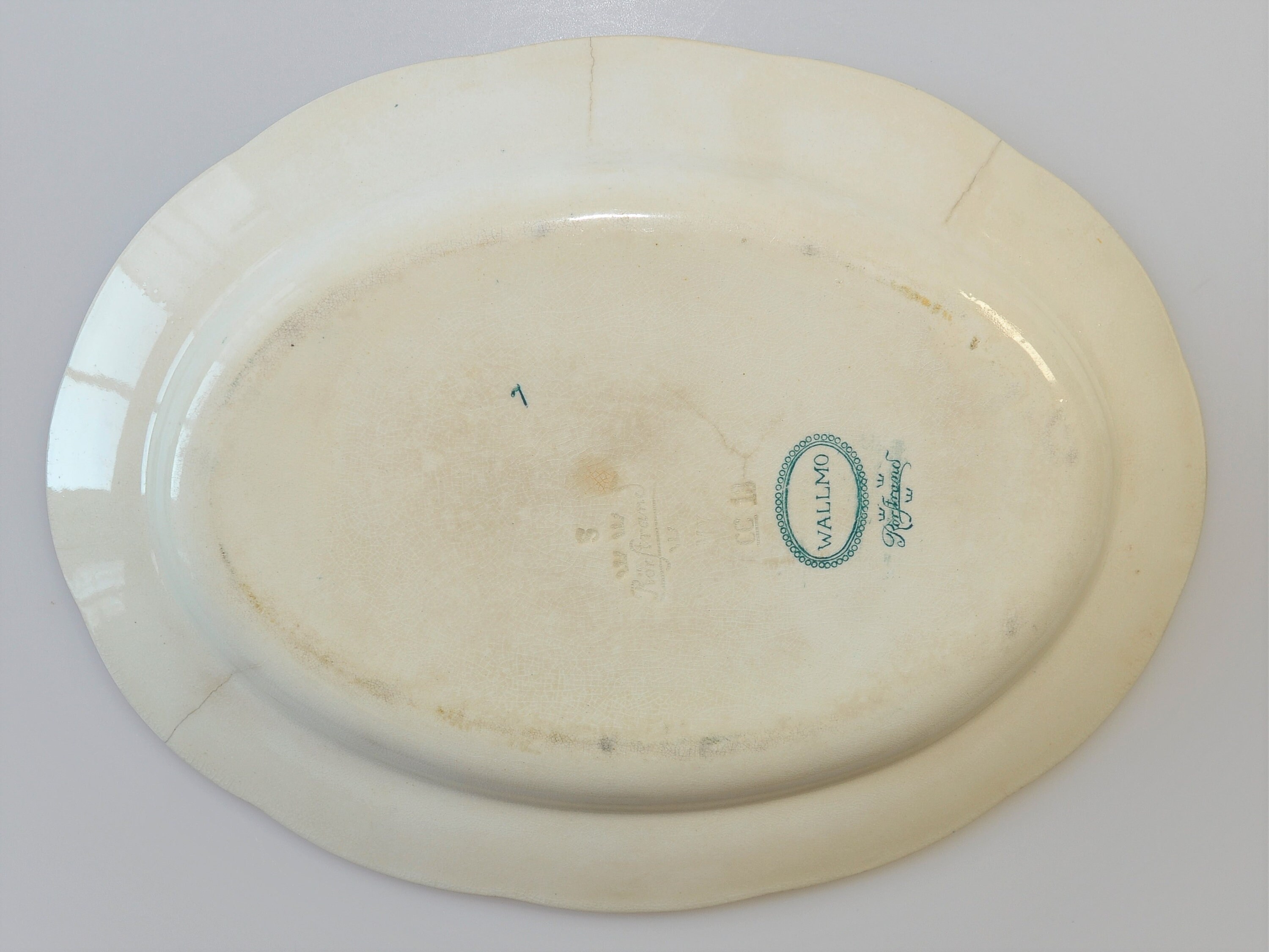 1920s WALLMO Antique Collectible Plate Rörstrand Sweden - Etsy