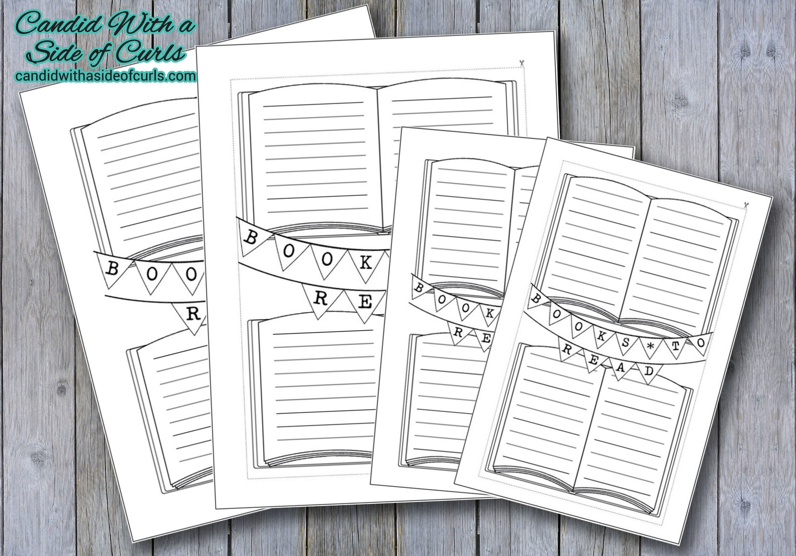 Books to Read Bullet Journal Printable Pages - Etsy