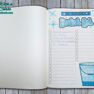 Bucket List Bullet Journal Printable Pages - Etsy