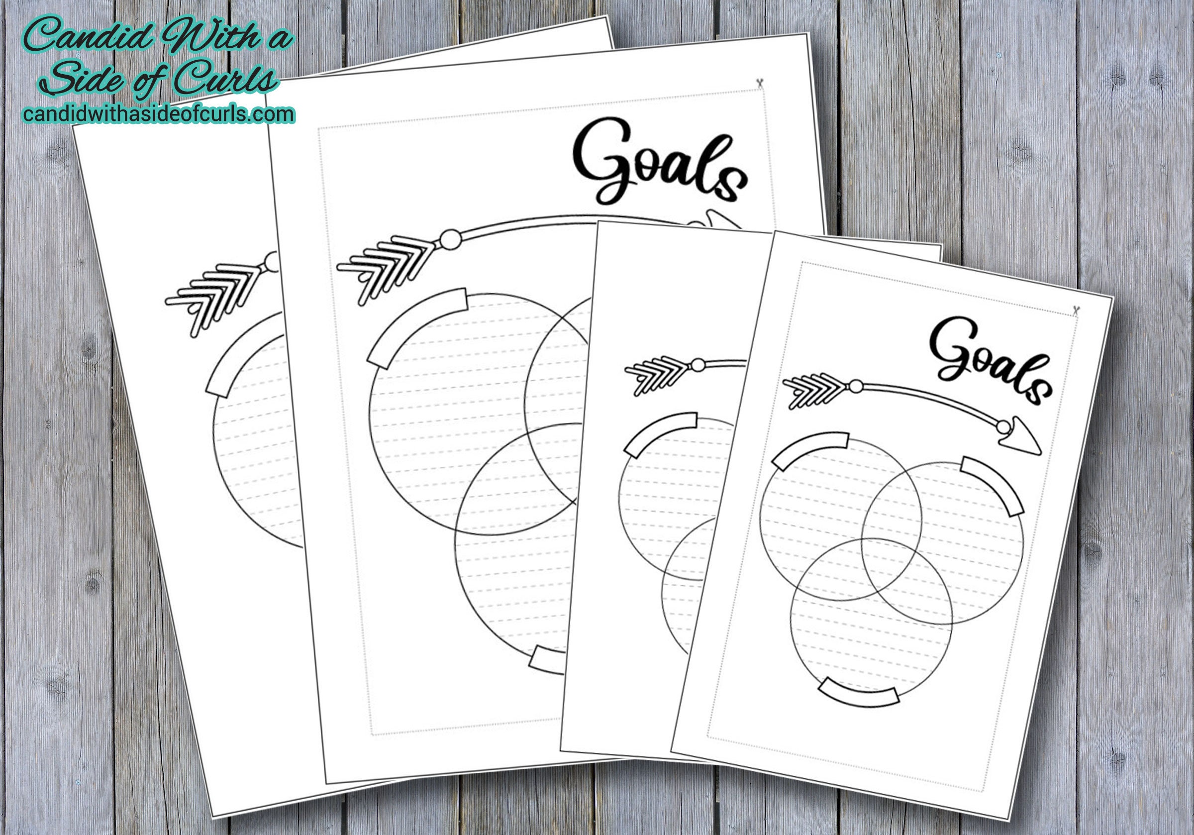 Goals Bullet Journal Printable Pages - Etsy