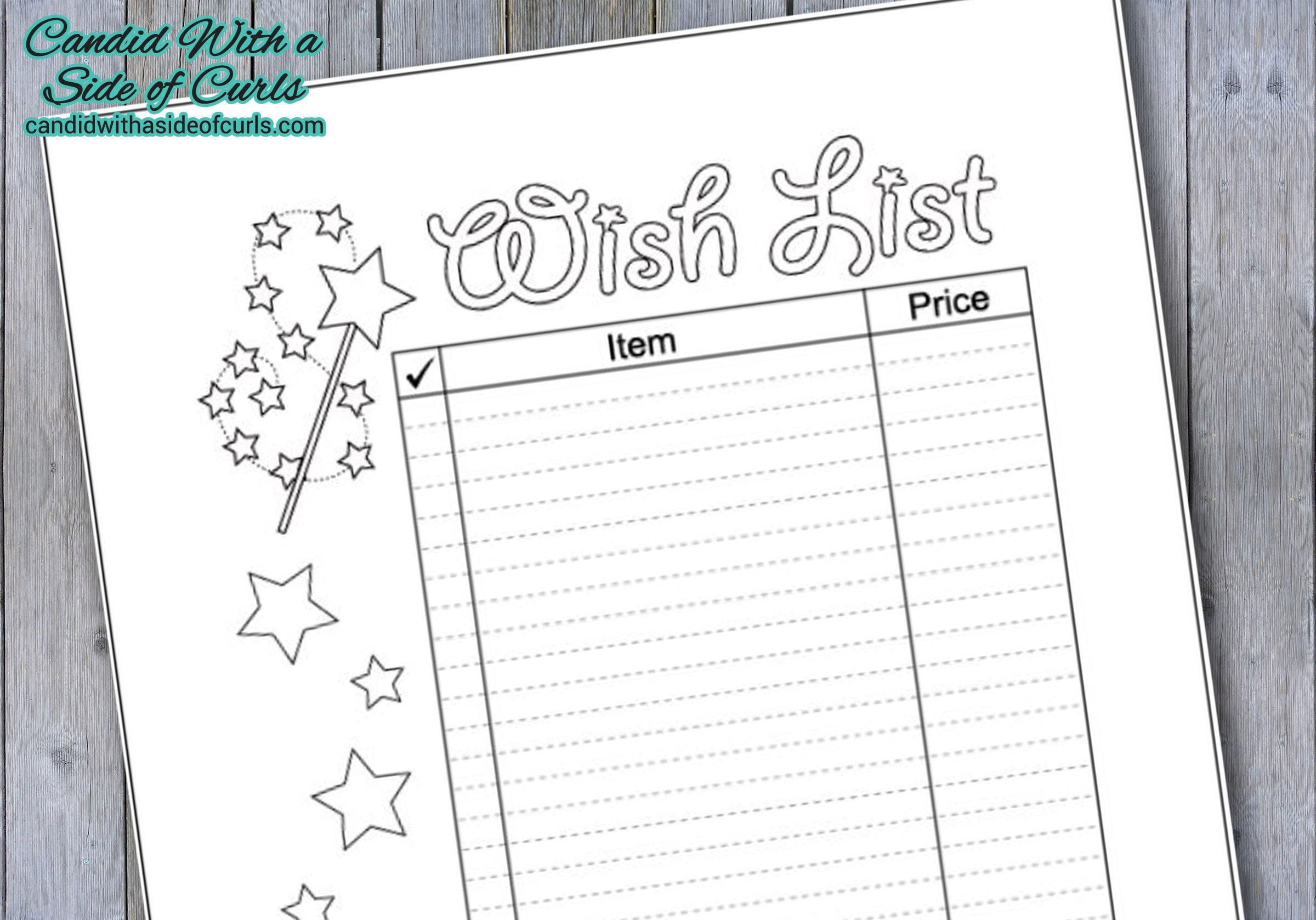 Wish List Bullet Journal Printable Pages - Etsy Singapore