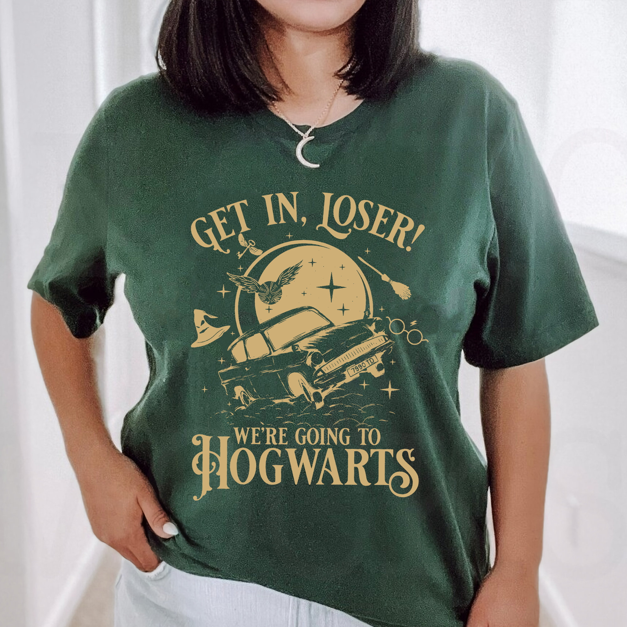 Wizard Flying Car PNG, Get in Loser We're Going to Hogwart Png, HP Png ...