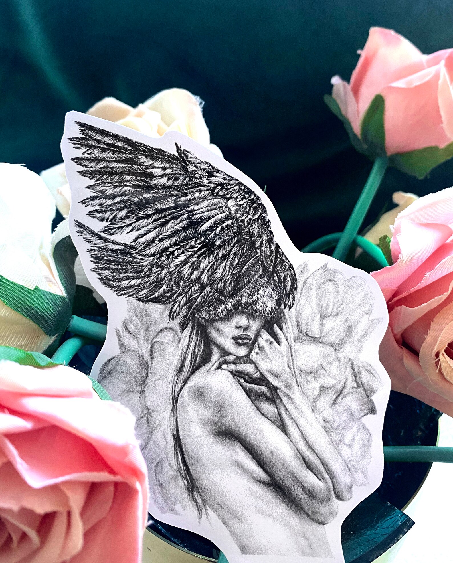 ANGEL GIRL Sticker - Etsy