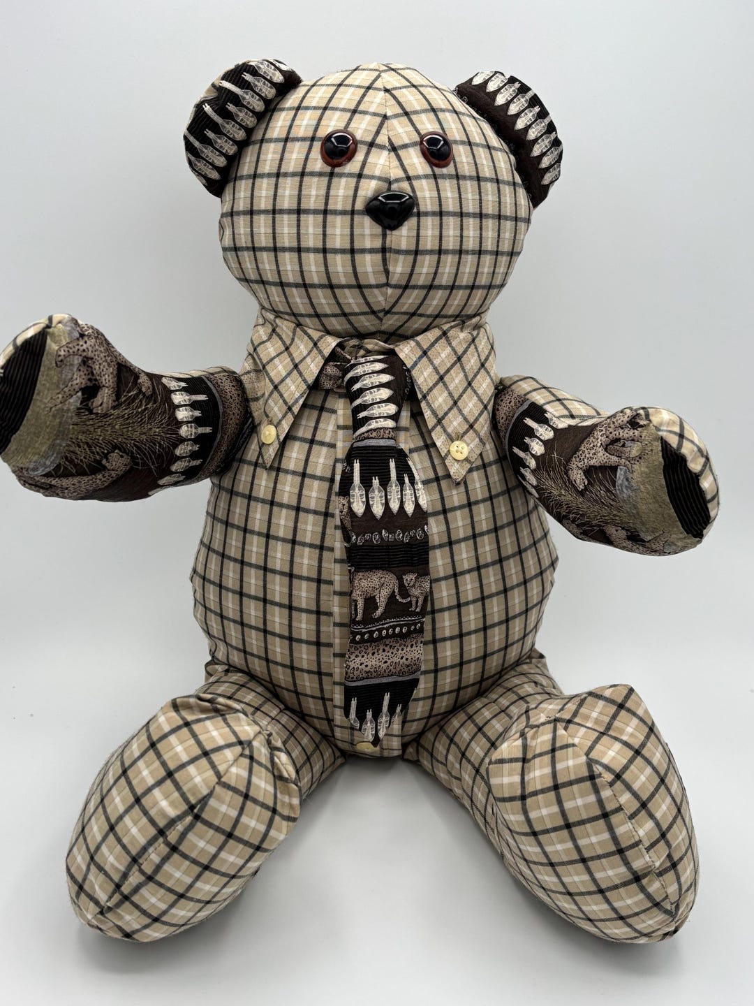 Handmade Memory Bear, Custom Keepsake Teddy Bear - Etsy