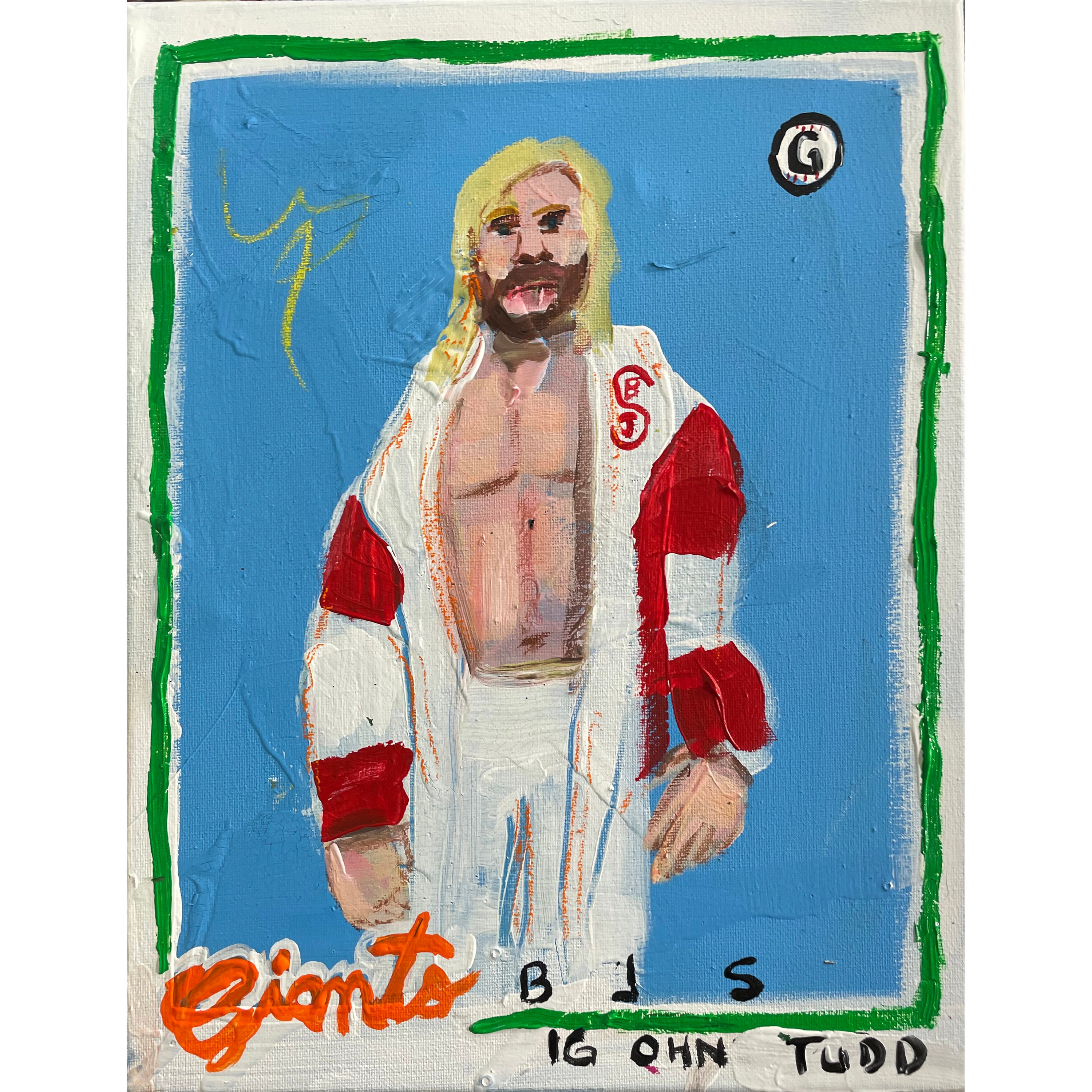 Sting Acrylic on Canvas 11x14in Acrylic Art & Collectibles Painting ...