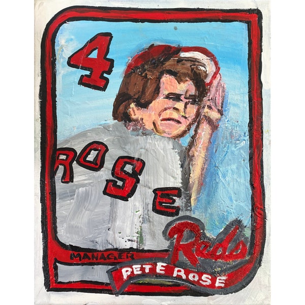 Pete Rose - Etsy