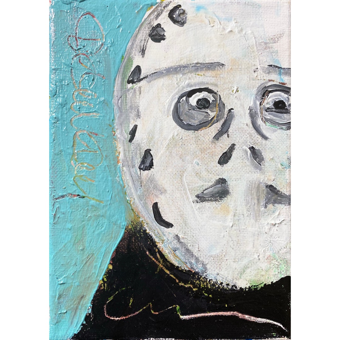 Lord Humongous Acrylic on Canvas 5x7in Original Wrestling - Etsy UK