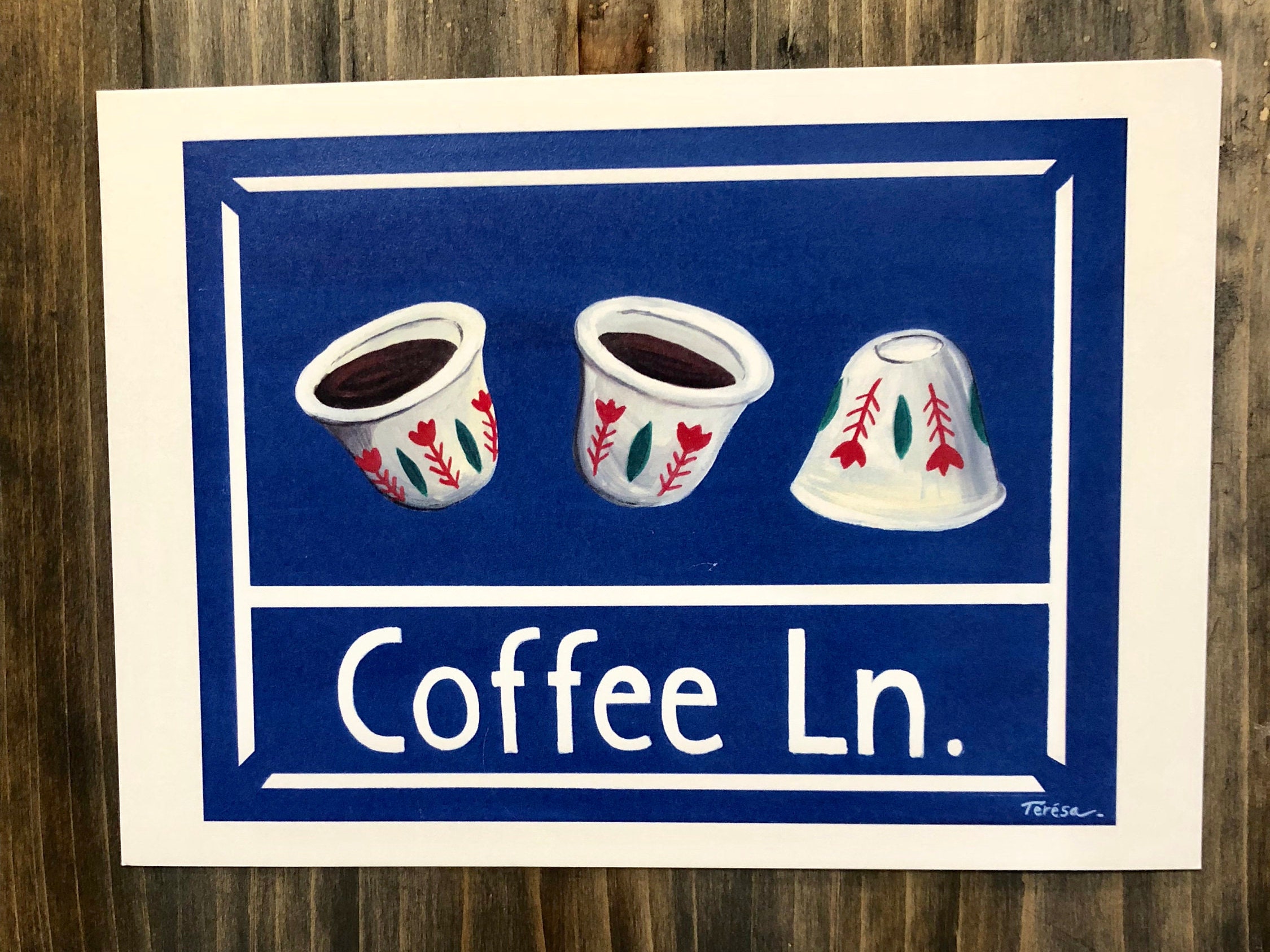 Coffee Postcards - Etsy