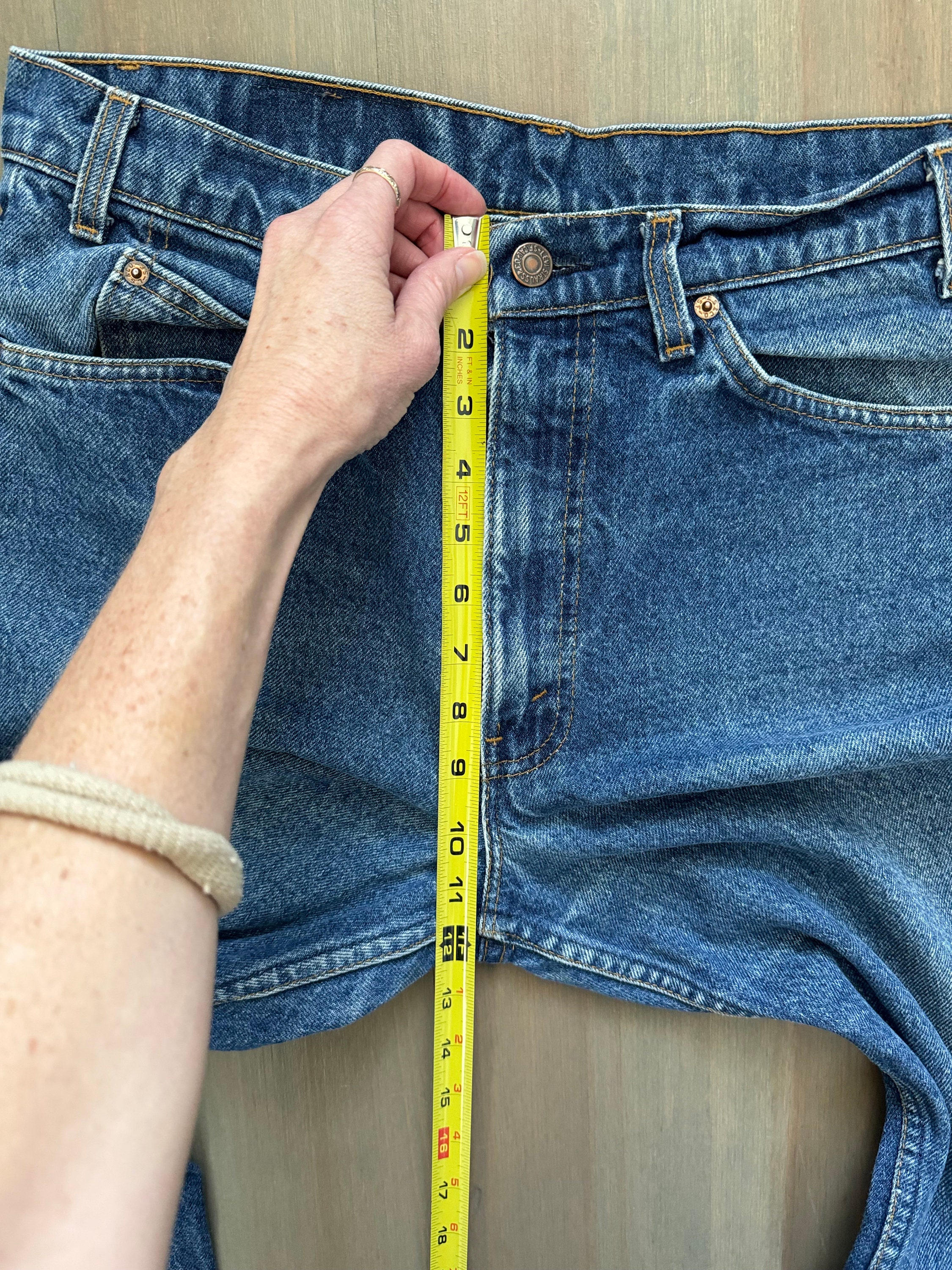 Vintage 1980s Levi’s USA 517 tag 34x34 actual 32x32 — Jean Genie Vintage Co.