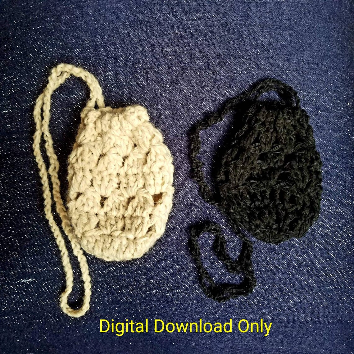 Diamond Stitch Crochet Trinket Bag Pattern; Multiple Sizes; Stash Bag ...