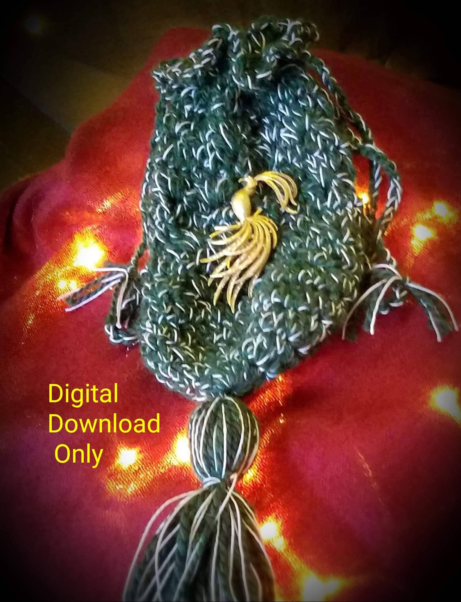 Diamond Stitch Crochet Trinket Bag Pattern; Multiple Sizes; Stash Bag ...