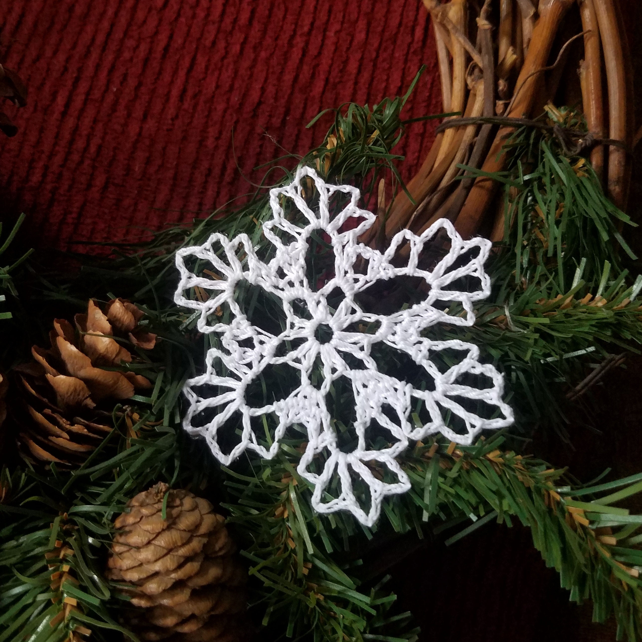 Five Crochet Snowflake Patterns Quick and Easy Snowflake - Etsy