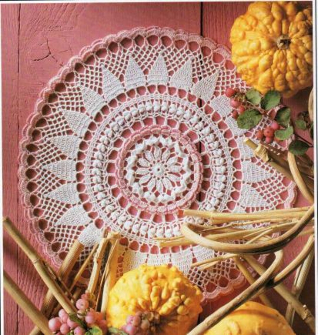 Yucatan Doily Pattern Vintage Crochet Patterns Instant Download PDF ...