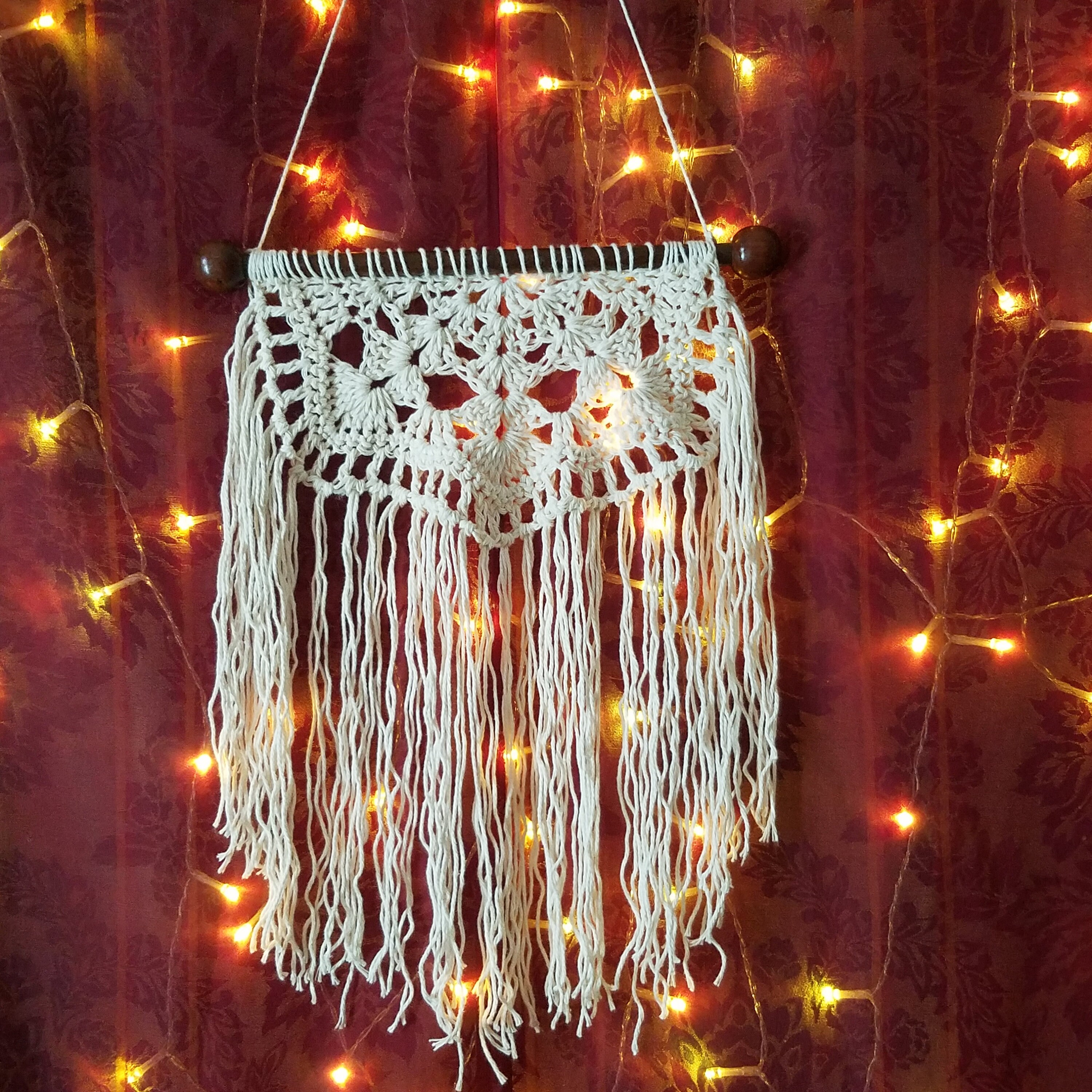 Livy's Boho Wall Hanging Crochet Pattern Quick & Easy Digital Download ...