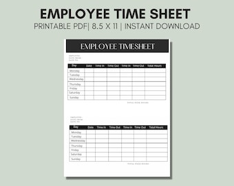 Printable Hr Tool - Etsy