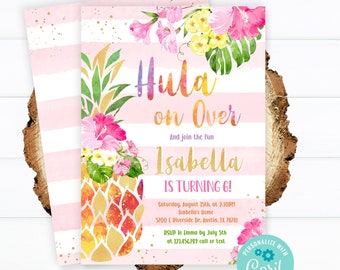 Hula on Over Party - Etsy