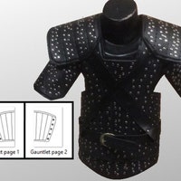 DIY Leather Armor Pattern: Witcher LARP Medieval Cuirass (PDF Guide) - Etsy