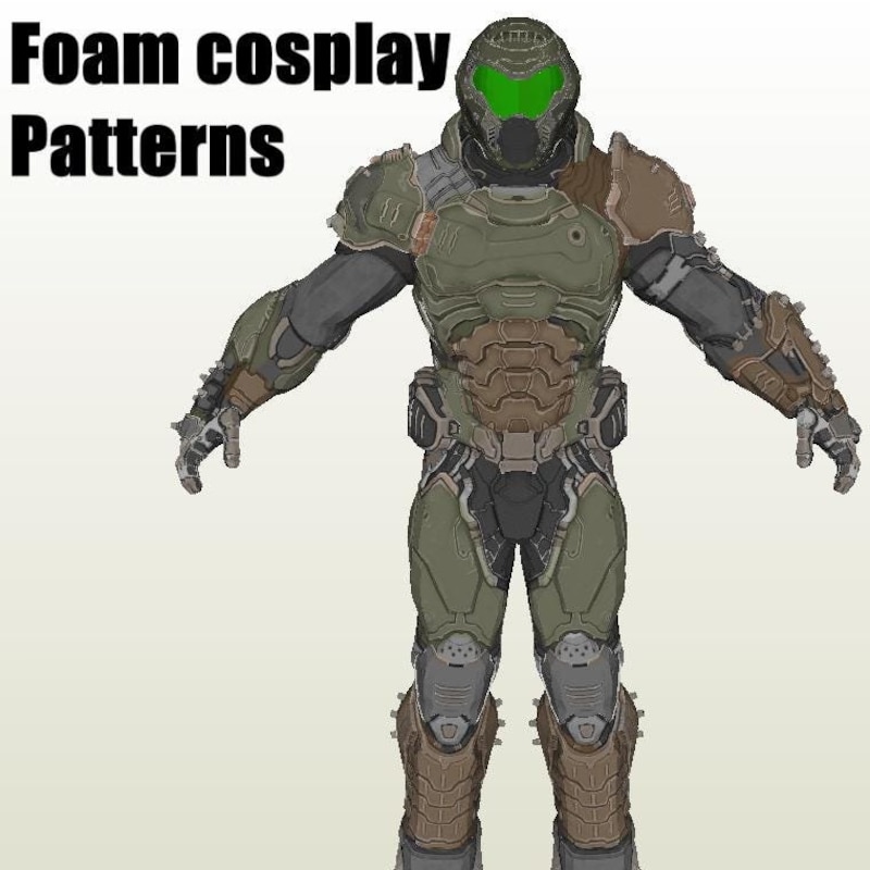 Doom Slayer Costume - Etsy