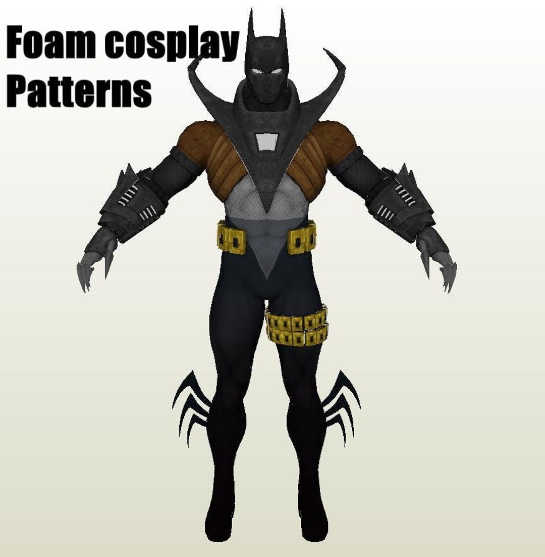 Az Bat Cosplay Pepakura Templates Patterns Vengeance Knlghtfall - Etsy