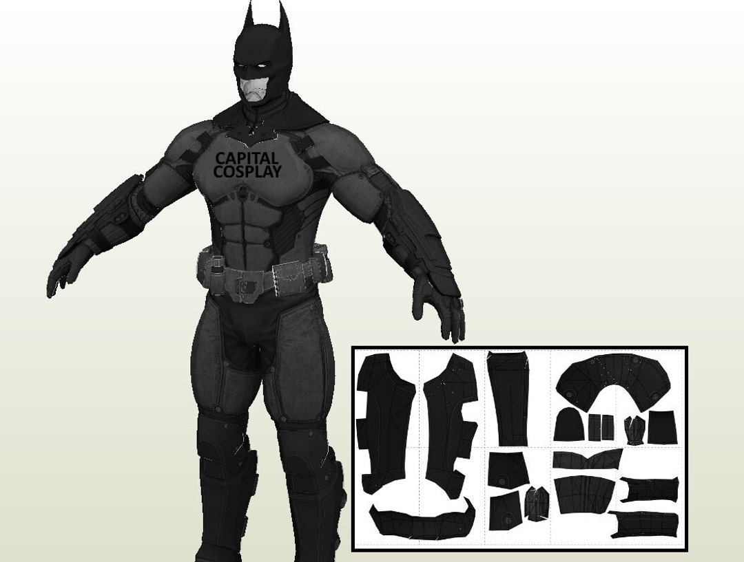 Bat Origins Cosplay Pepakura Vengeance Patterns Foam Template - Etsy