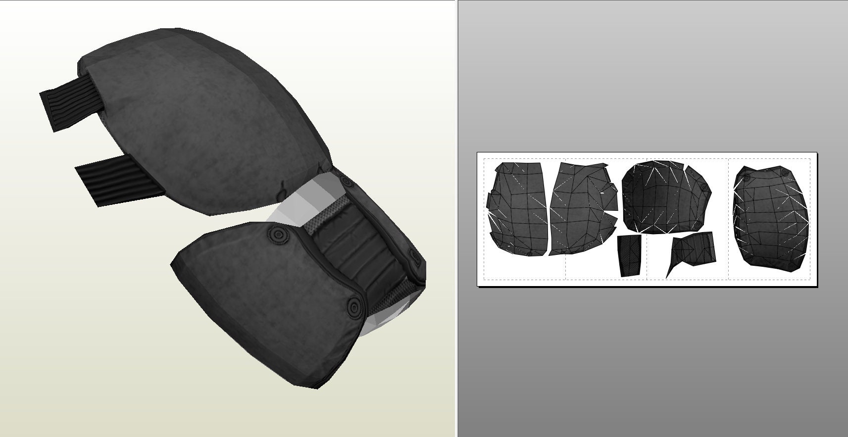 Bat Origins Cosplay Pepakura Vengeance Patterns Foam Template - Etsy
