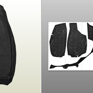 Bat Origins Cosplay Pepakura Vengeance Patterns Foam Template - Etsy