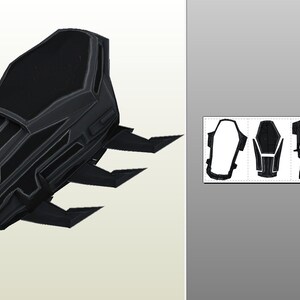 Origins Bat Cosplay Gauntlet Pepakura Templates - Etsy